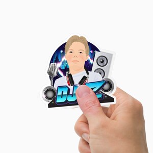 Custom DJ Stickers, Custom Dj Logo Stickers, Dj Laptop Stickers Custom ...