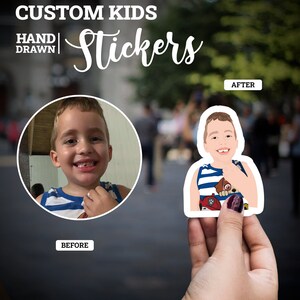 Custom Kids Stickers, Sticker for Kids, Sticker Art for Kids, Custom ...