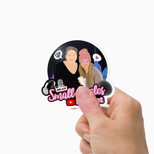 Custom Youtuber Stickers Youtube Channel Stickers Stickers - Etsy