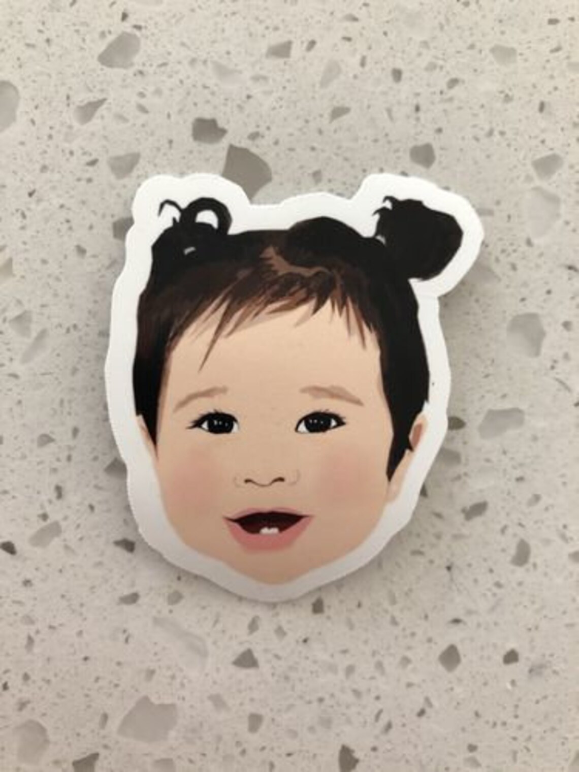 Custom Baby Face Stickers Custom Stickers for Kids Custom | Etsy