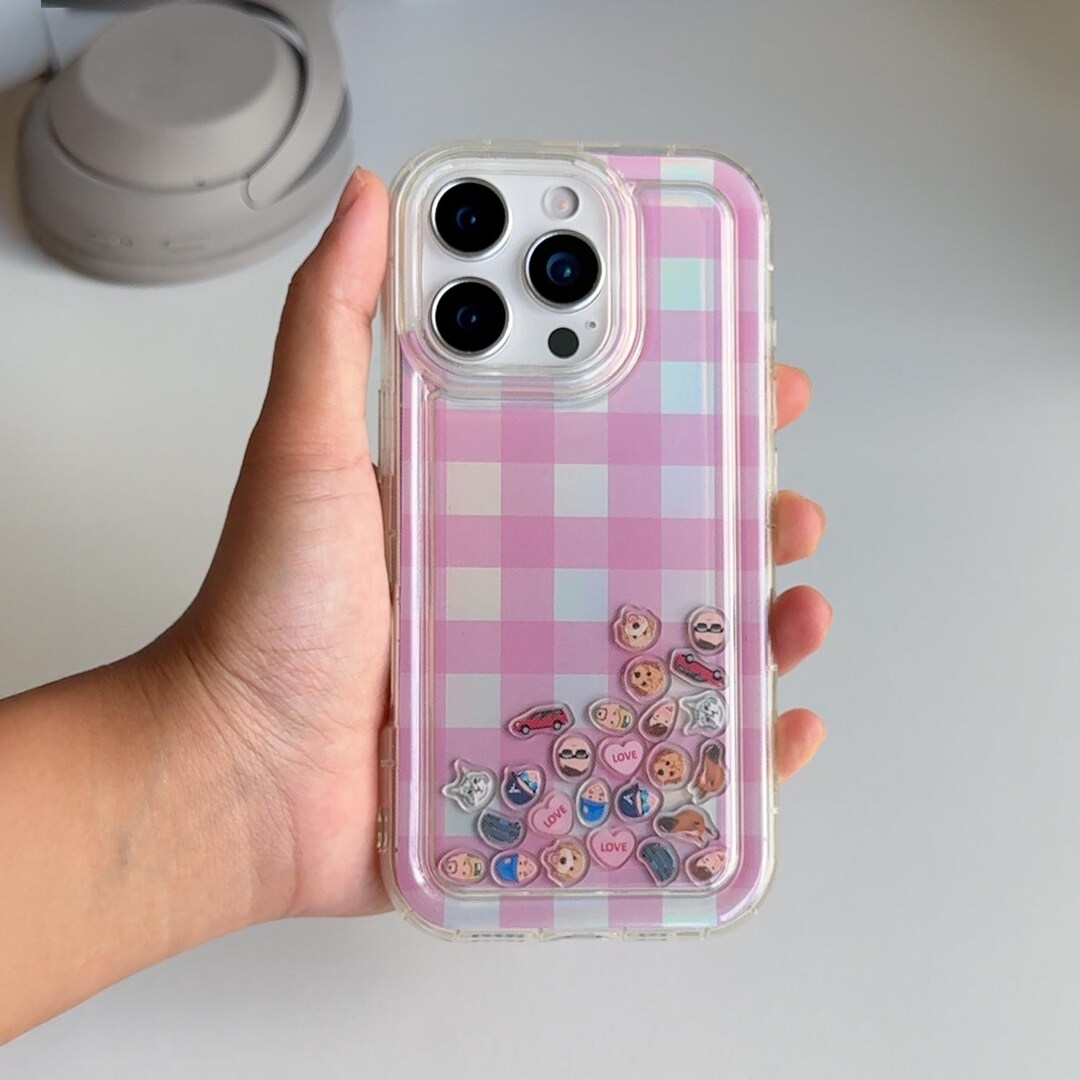 Build Your Personalized Custom Photo Shaker Phone Case, Shaking Charms ...