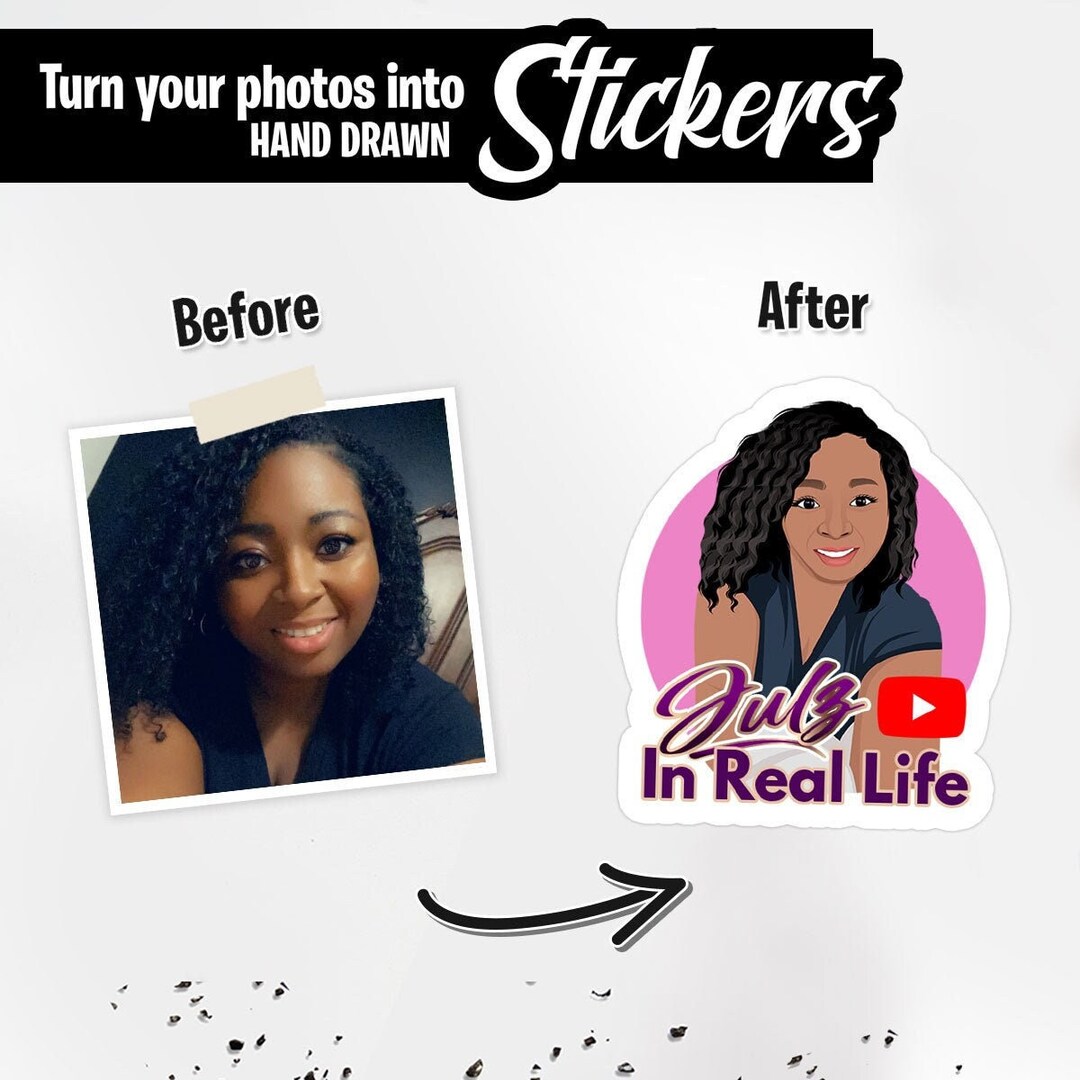 Custom Youtuber Stickers, Youtube Channel Stickers, Stickers for ...