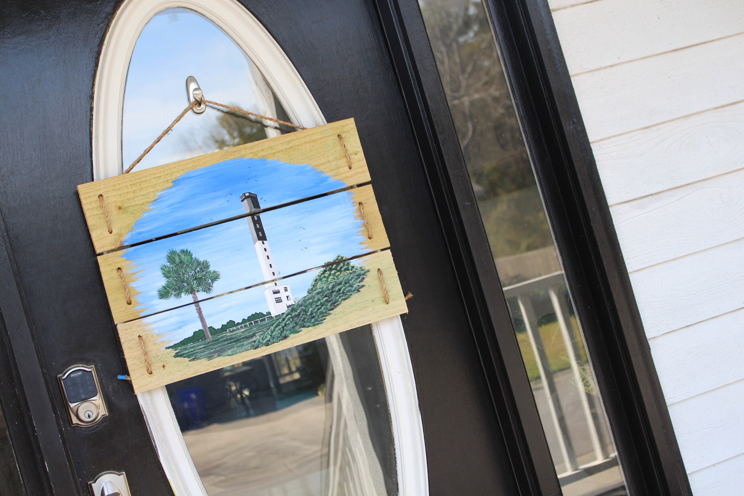 Sullivan's Island Lighthouse Wooden Sign | Etsy