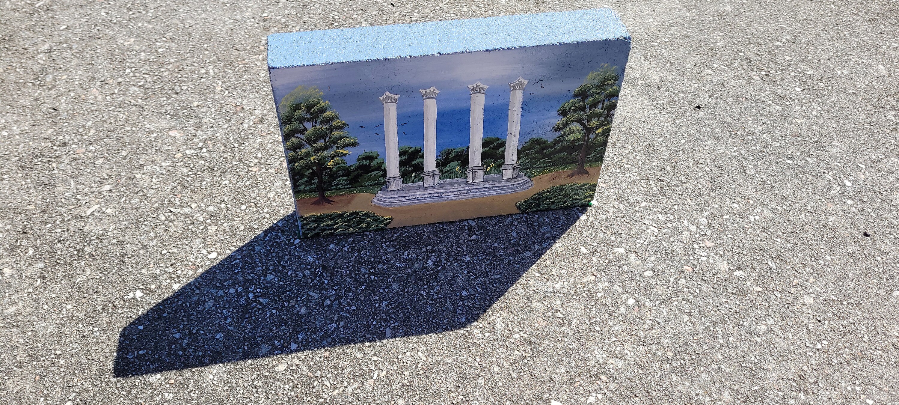 Old Museum Columns Large Wall Cap - Etsy