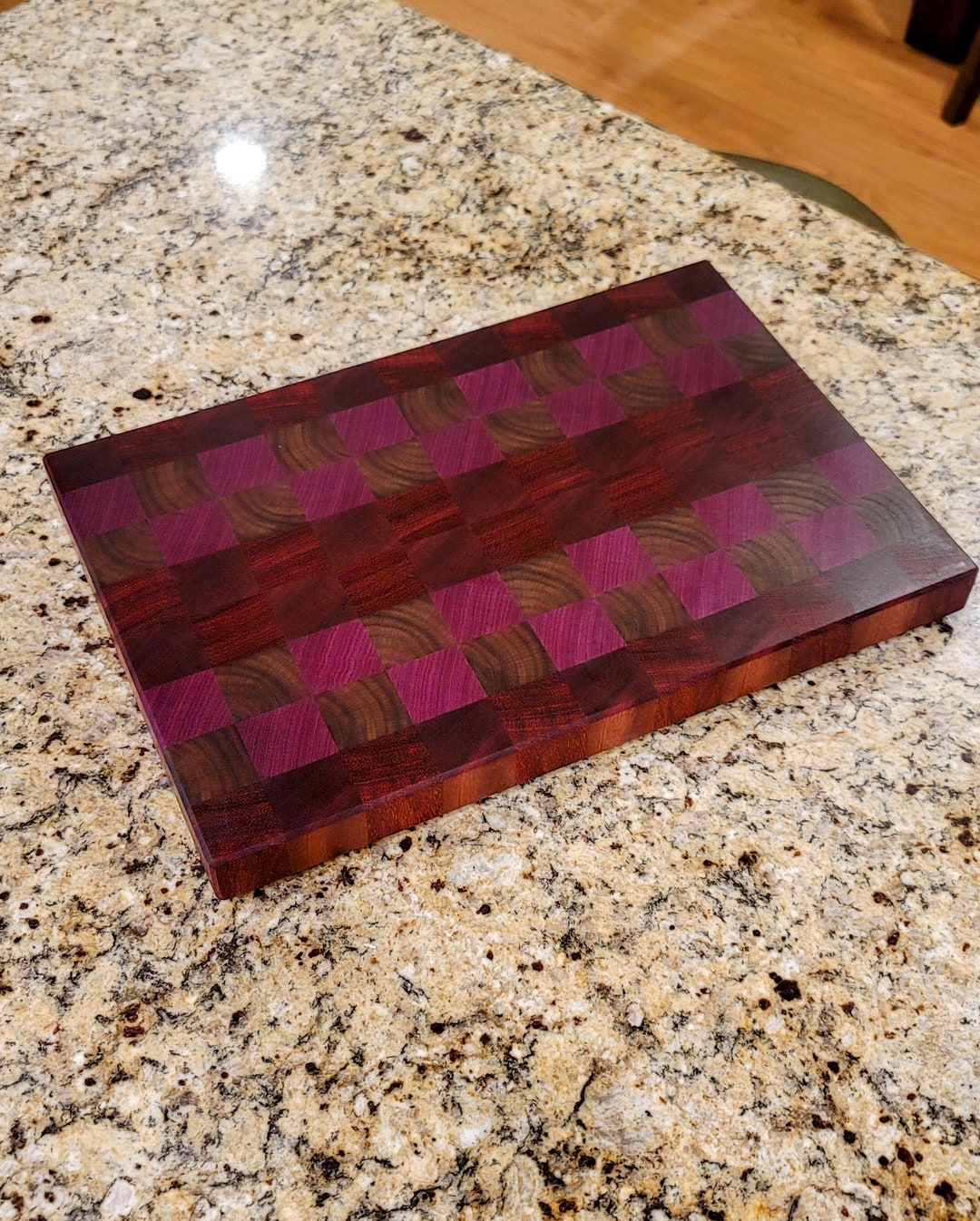 End Grain Wood Cutting Board / Butcher Block / End Grain Cutting Board ...