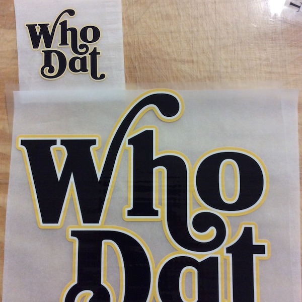 Who Dat - Etsy