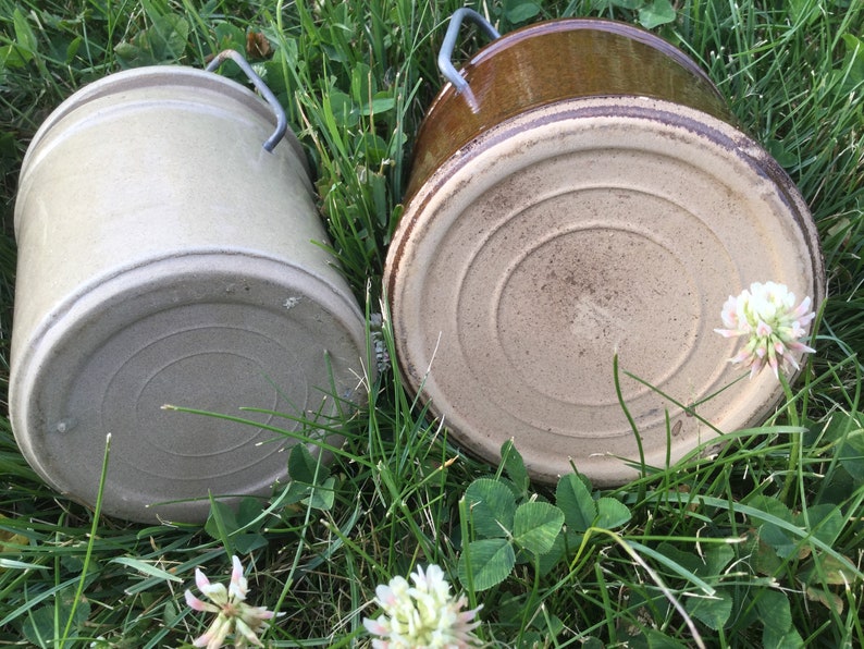 Pair of Crocks, Farmhouse Decor, Nastalgic Christmas - Etsy
