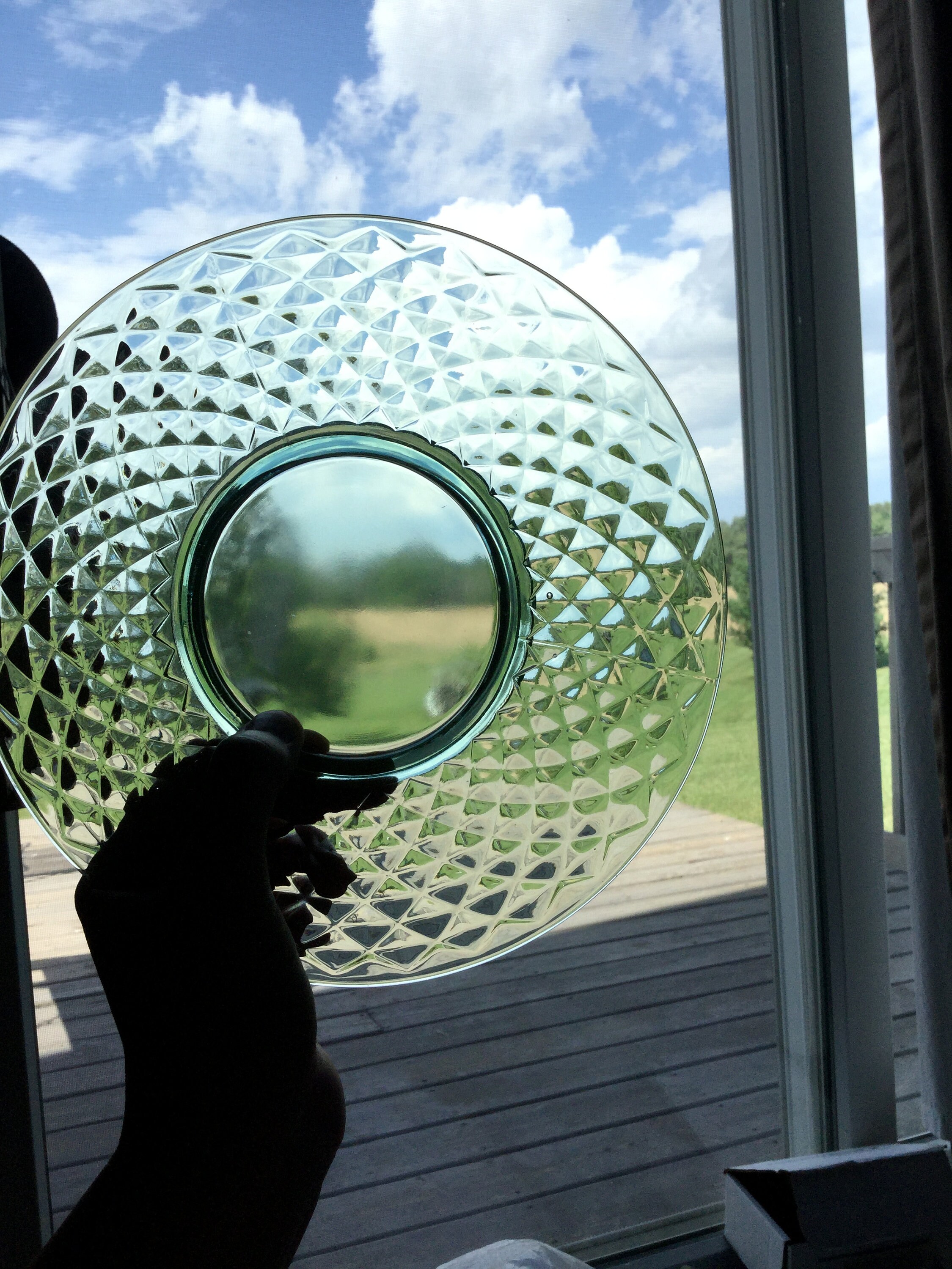 Set of 5 30s-40s Sweet Glass Plates Danish Pastels - Etsy