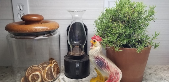 Primitive Oil Lamp Antique Kerosene Lantern Rustic Mountain - Etsy