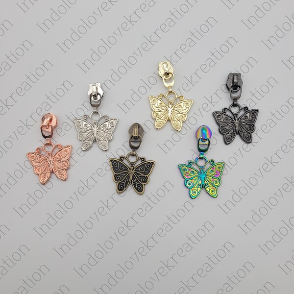 Butterfly Zipper - Etsy