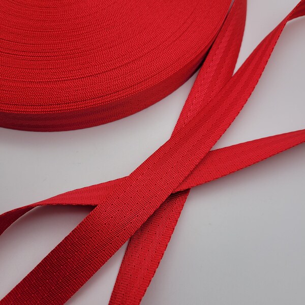 Red Webbing - Etsy