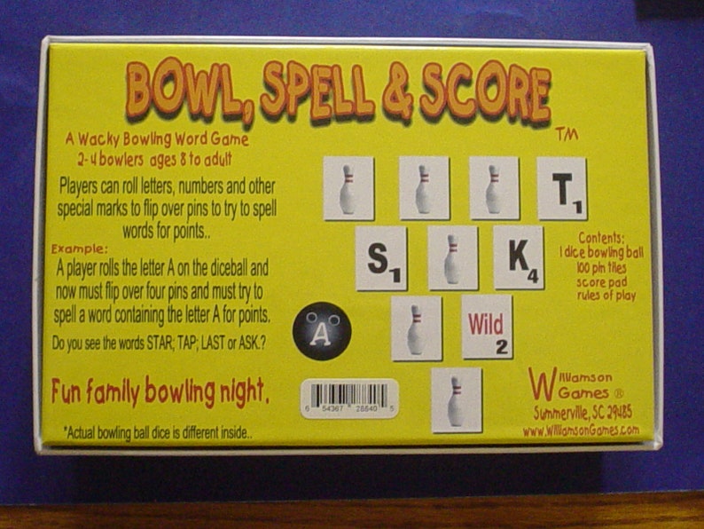 Bowl Spell and Score - Etsy