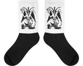 Baphomet Socks - Etsy