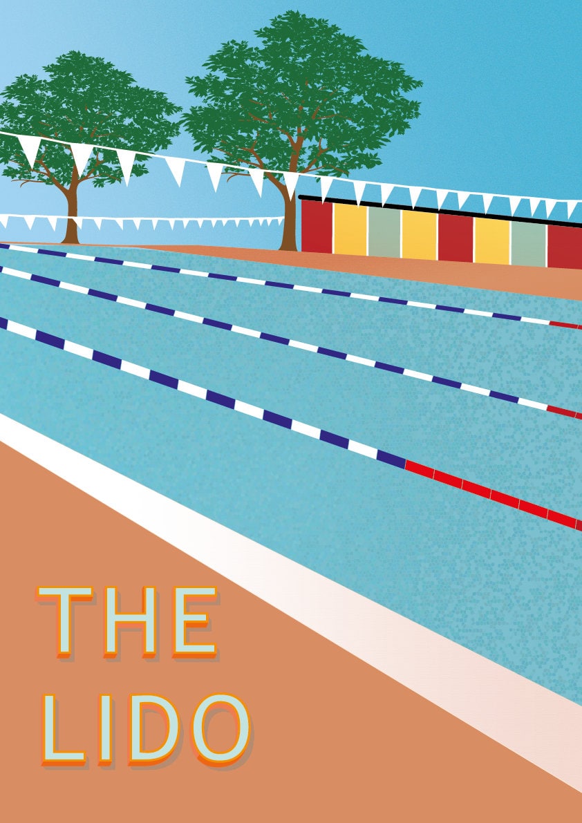 Lido Art Print - Etsy