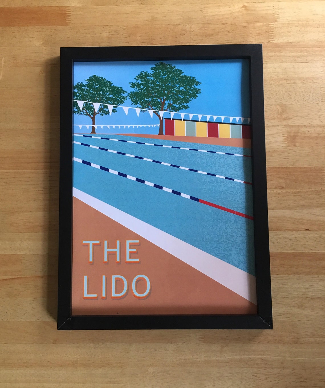 Lido Art Print | Etsy