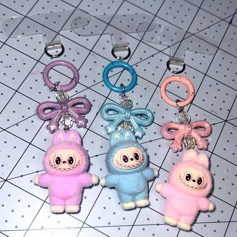Labubu Phone Charm - Etsy