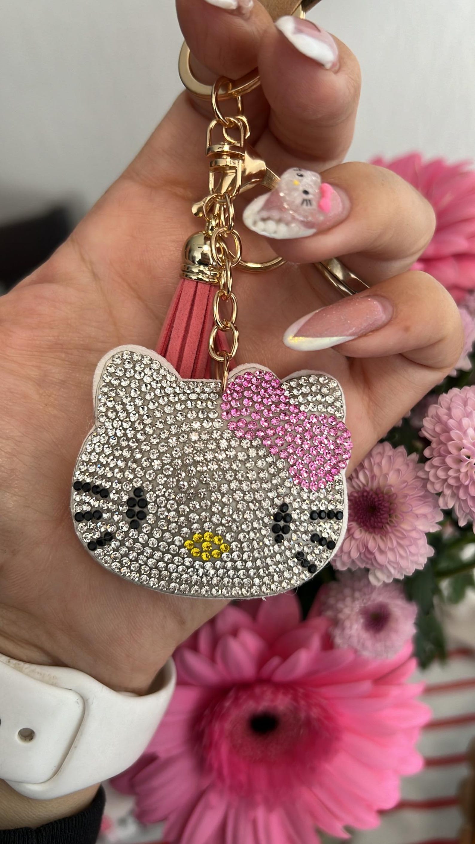 HK Blinged Out Key Chain - Etsy