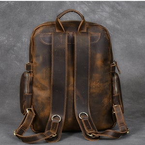 Leather Backpack Men,men Leather Backpack,leather Bag Men, Men Backpack ...