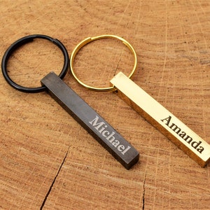 Matching Keychains for Couples His and Her Keychain Key Chains Matching ...