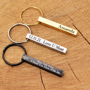 Matching Keychains for Couples His and Her Keychain Key Chains Matching ...