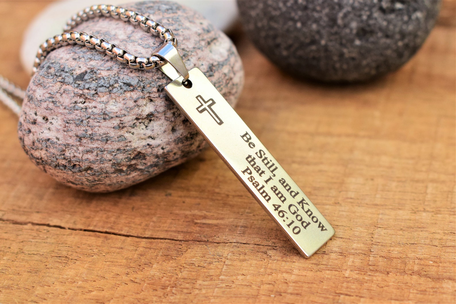 Religious Necklace for Men Christian Jewelry Confirmation - Etsy