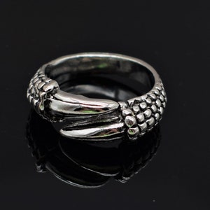 Gothic Ring Dragon Claw Rings Punk Rock Ring Mens Women Engagement ...