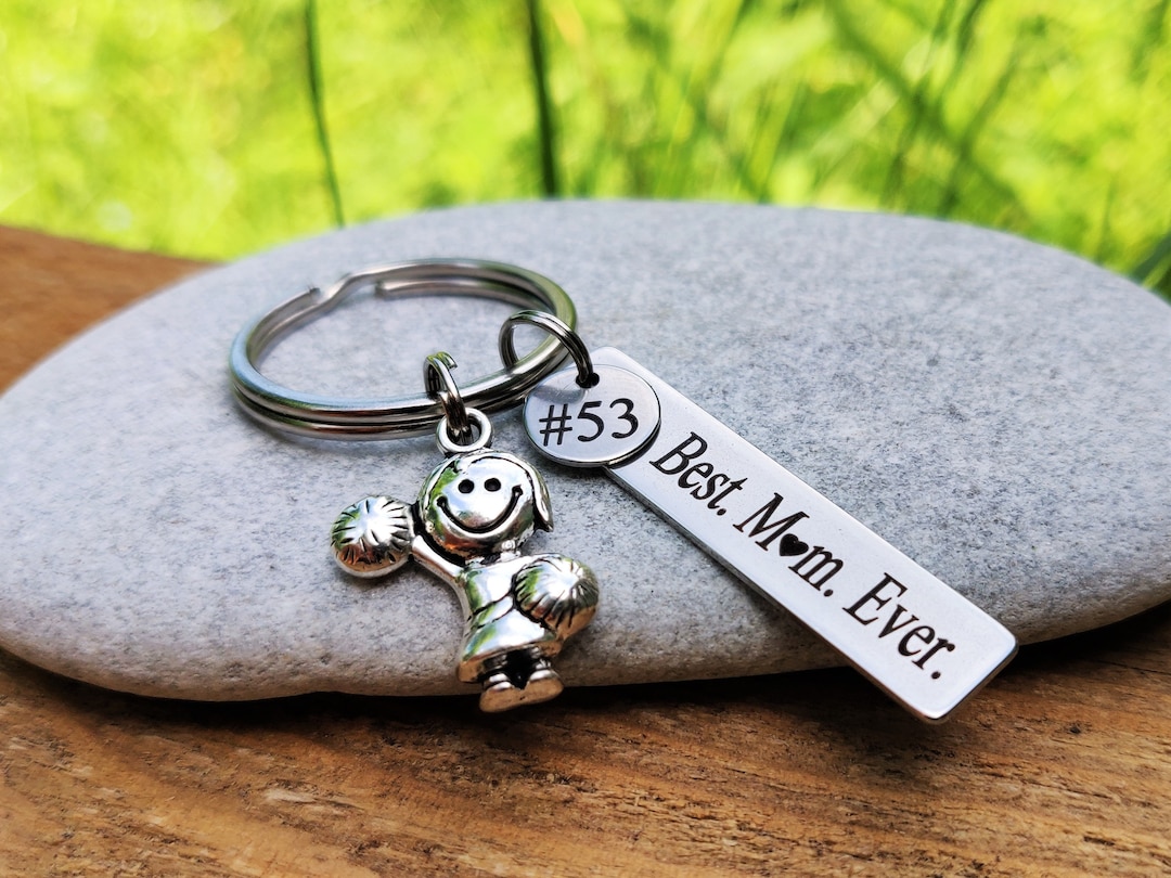Personalized Football Mom Gifts Football Mom Keychain Football Team Mom ...