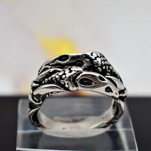 Gothic Ring Dragon Claw Rings Punk Rock Ring Mens Women Engagement ...