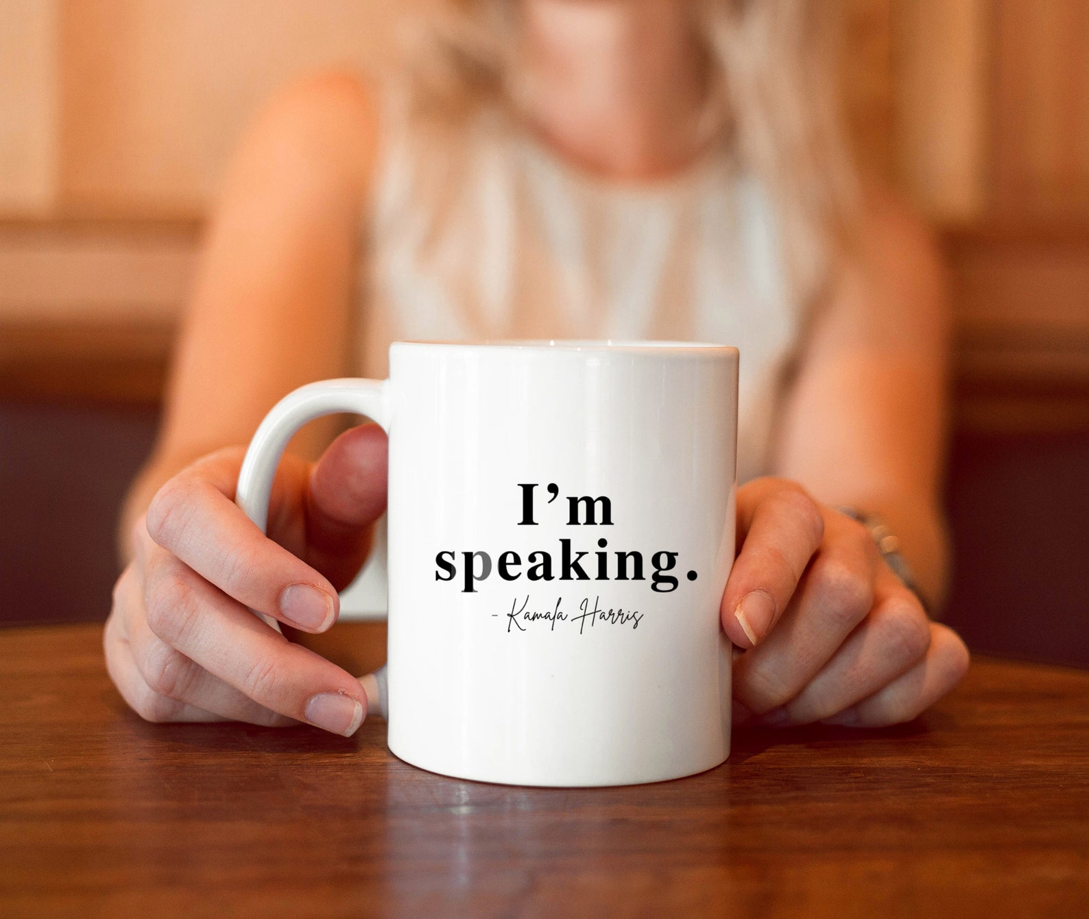 Kamala Harris I'm Speaking Mug Kamala Harris Mug Female Empowerment ...