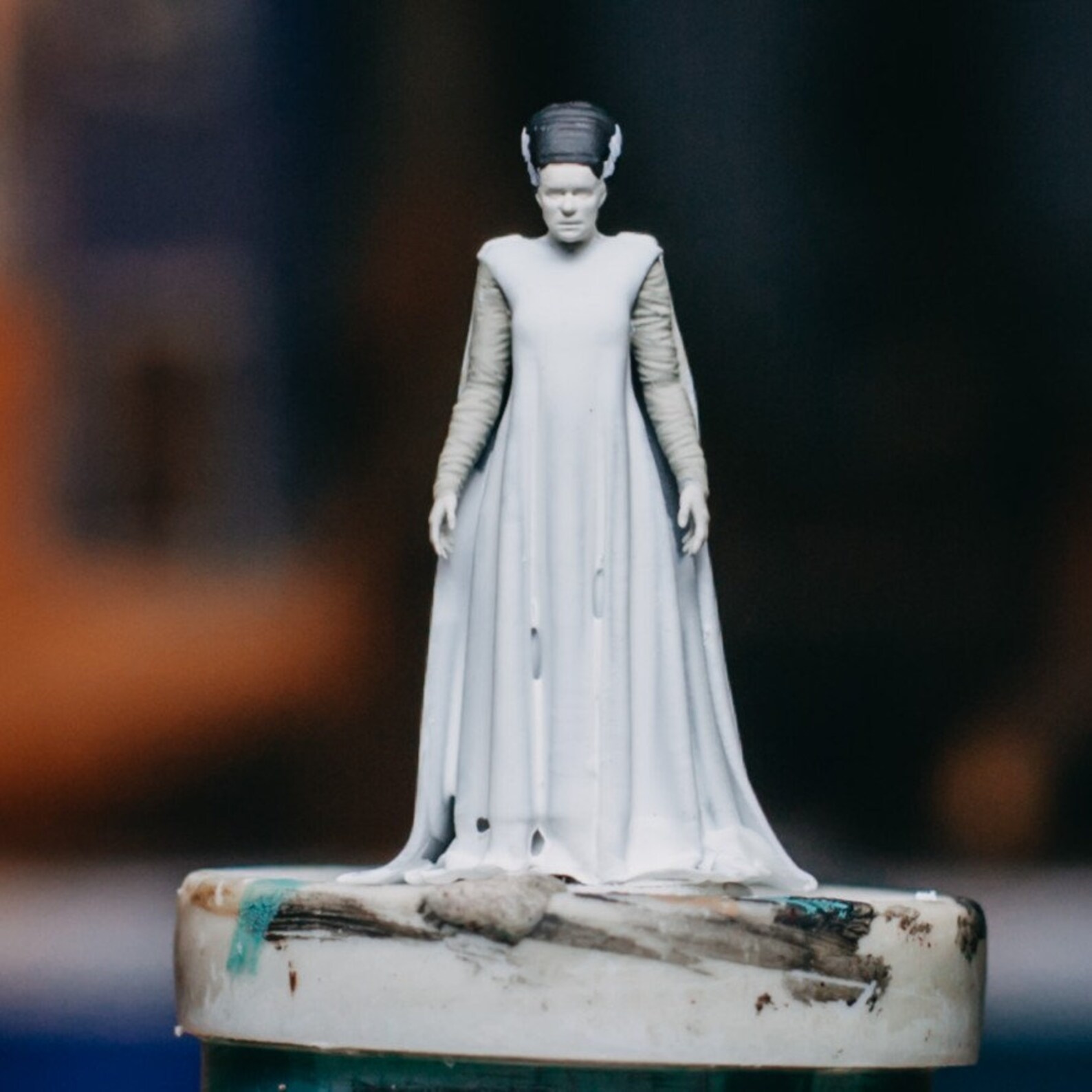 Miniature Action Mini Figures Halloween Diorama Scale 1/87 Decoration ...