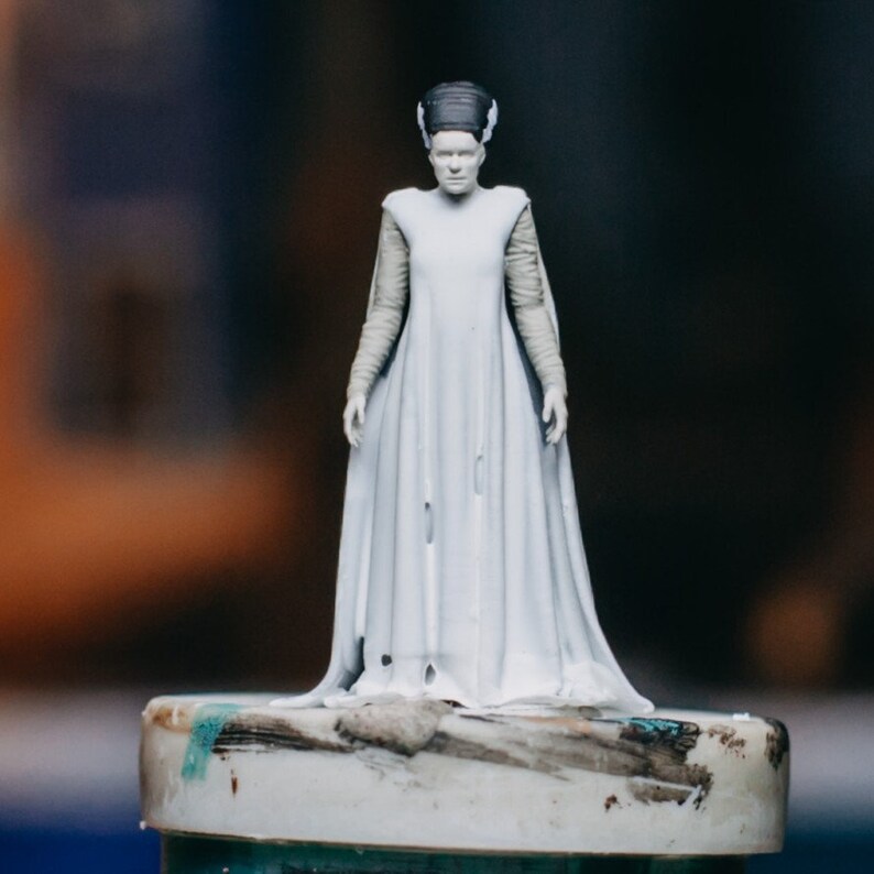 Miniature Action Mini Figures Halloween Diorama Scale 1/87 Decoration ...