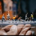 Miniature Action Figure Mountain Climber Men and Women Diorama Scale 1: ...