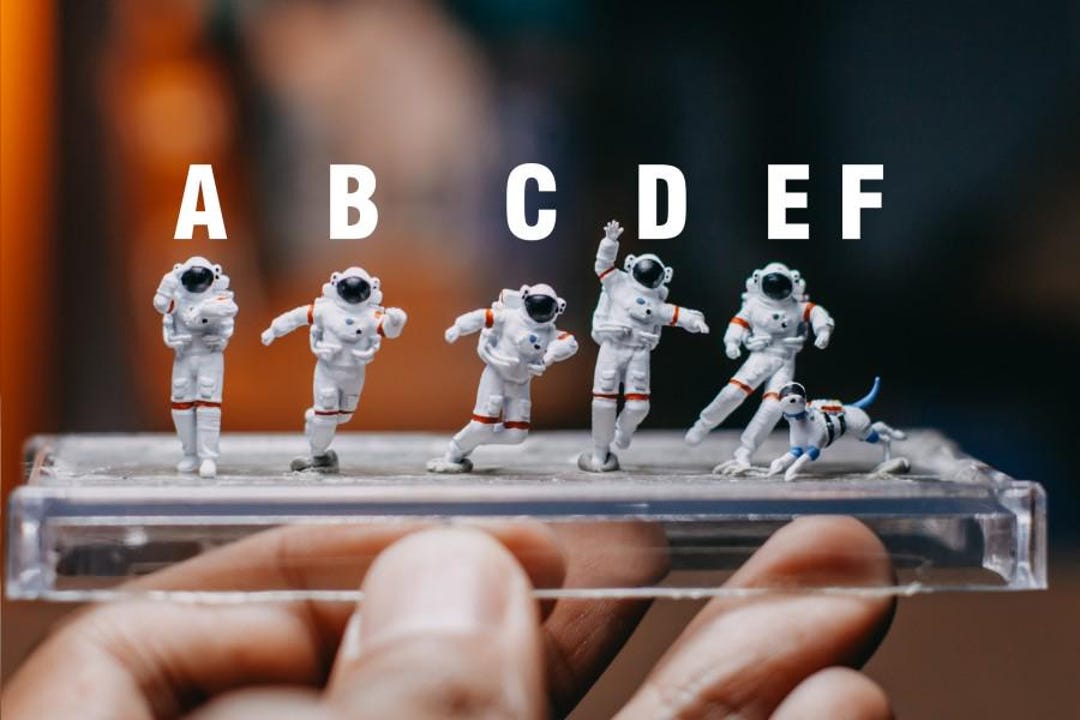 Miniature Action Figure Astronaut Man Diorama Scale 1:87 Decoration ...