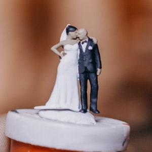 Miniature Action Figure Diorama Wedding Romantic Scale 1:87 Decoration ...
