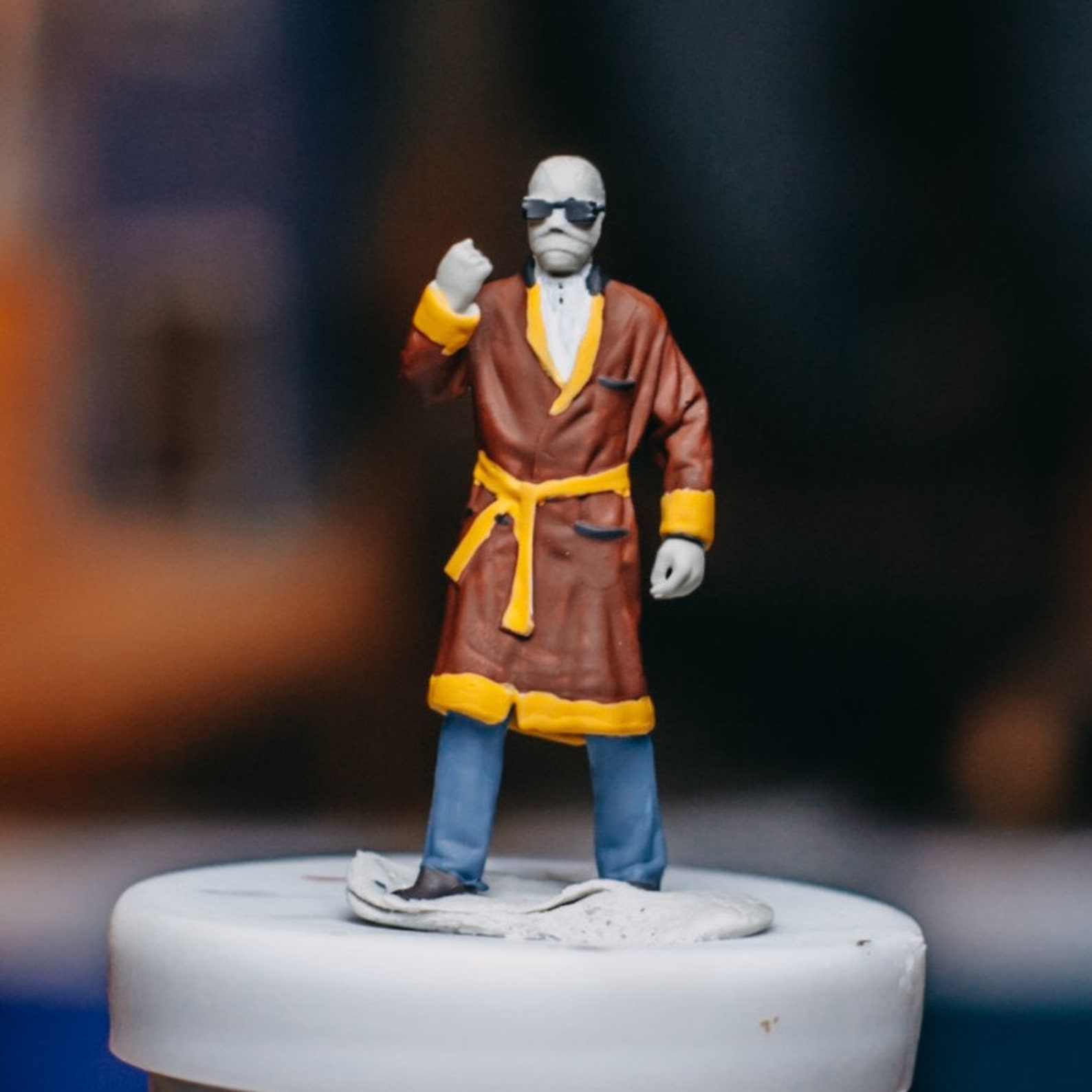 Miniature Action Mini Figures Halloween Diorama Scale 1/87 Decoration ...