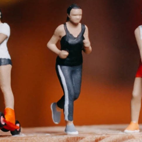 Sports Miniature Action Figures Sports Diorama Model Gift Sport HO ...