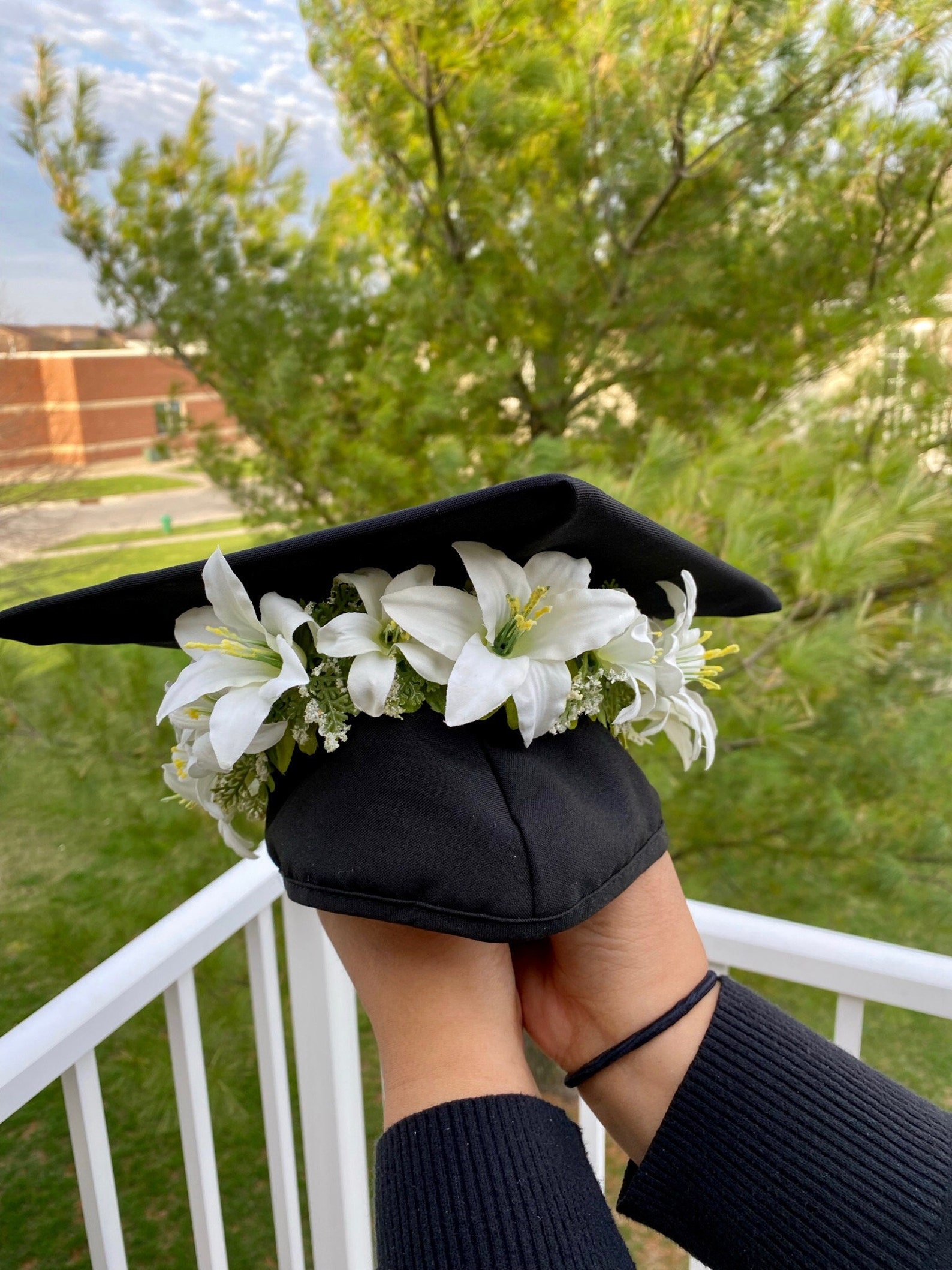 Graduation Cap Flower Crown - Etsy