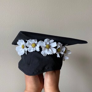 Graduation Cap Flower Crown - Etsy