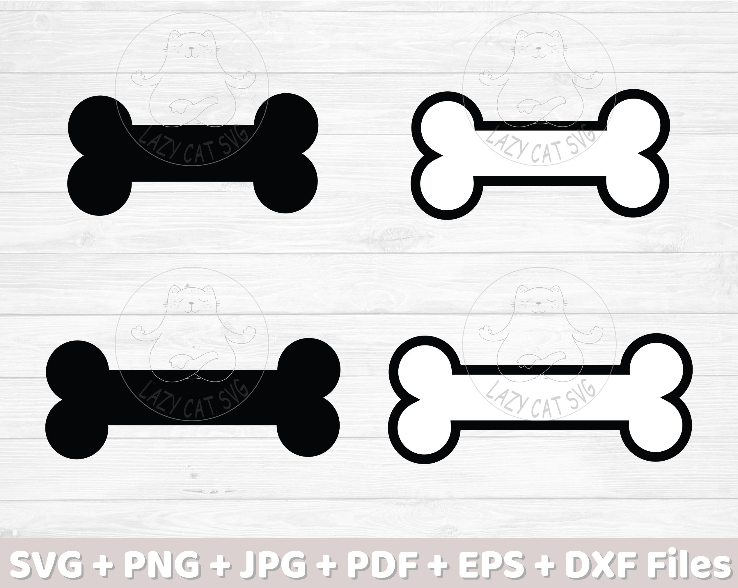 Dog Bone SVG Bundle Instant Download Printable Dog Bone - Etsy Ireland