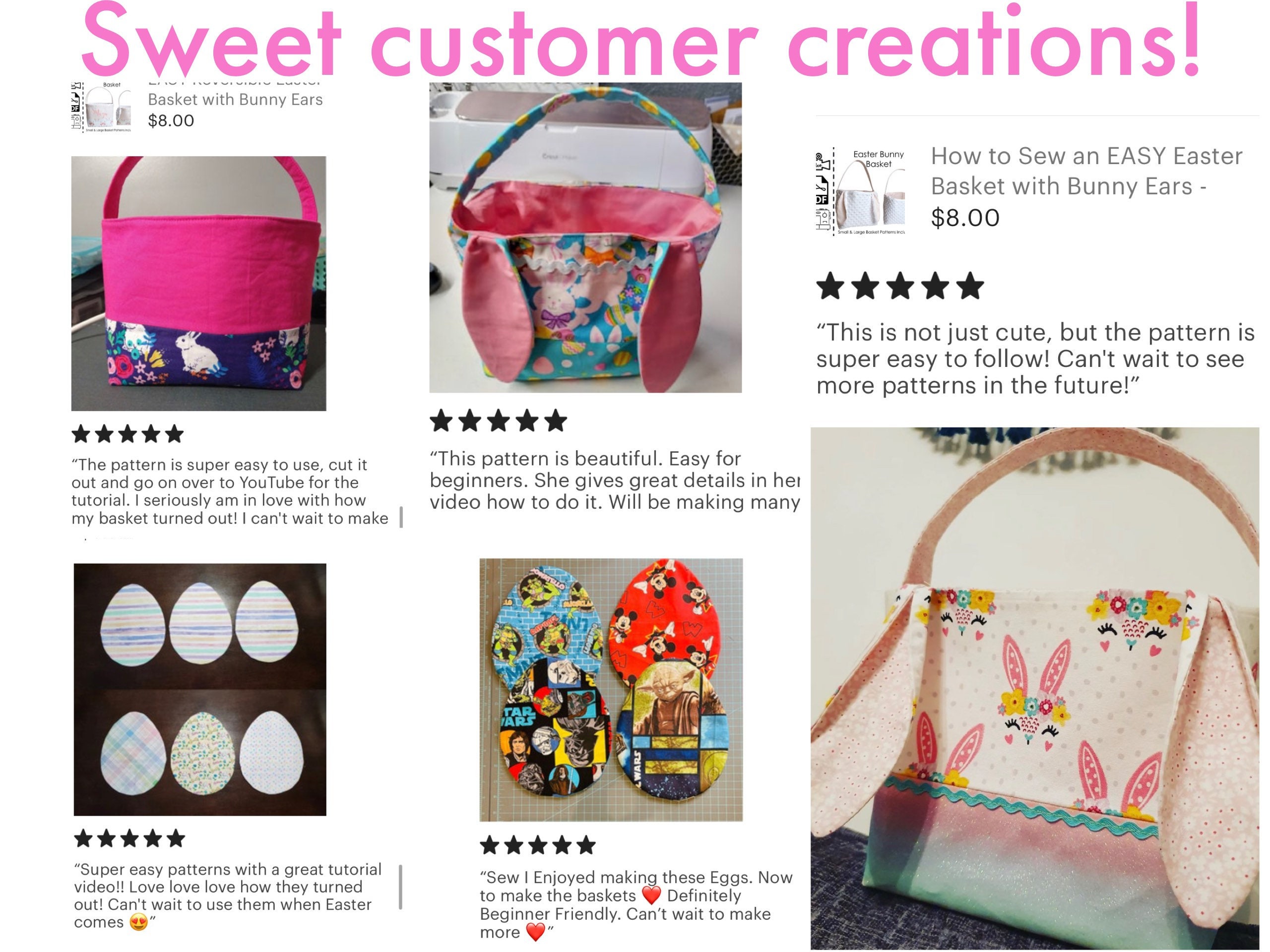 Fillable Fabric Easter Hunt Eggs Sewing Pattern & VIDEO - Etsy