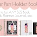 Pen or Pencil Holder Bookmark Sewing Pattern & VIDEO Tutorial | Back to ...