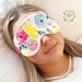 EASY Sleep Eye Mask Sewing Pattern PDF | Travel Eye Mask for Kids ...