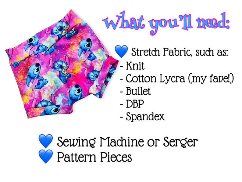 Essential Stretch Bummies Shorts Sewing Pattern & VIDEO - Etsy
