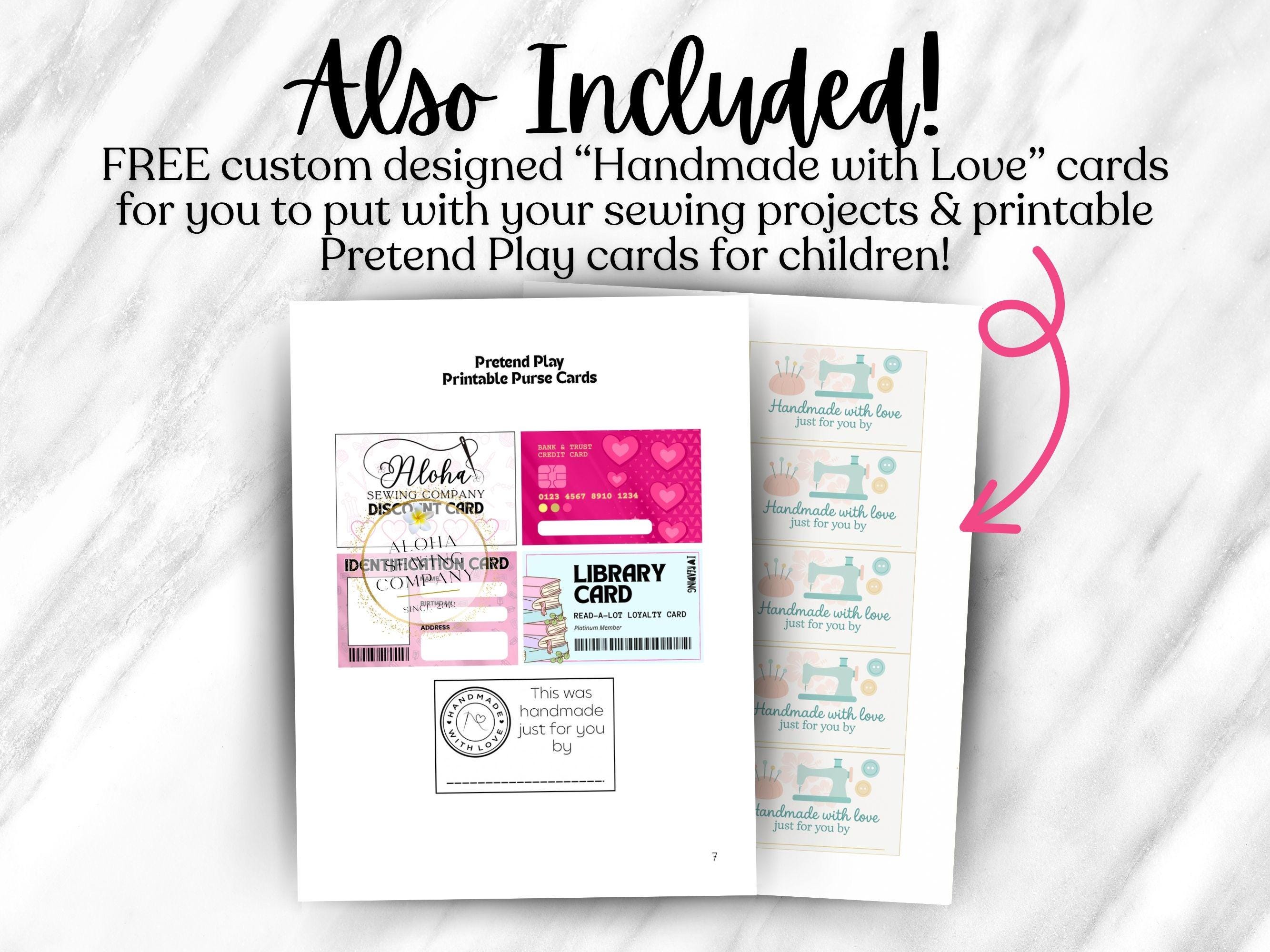FREE Easy Snap Card Wallet Sewing Pattern & VIDEO Tutorial | Beginner ...