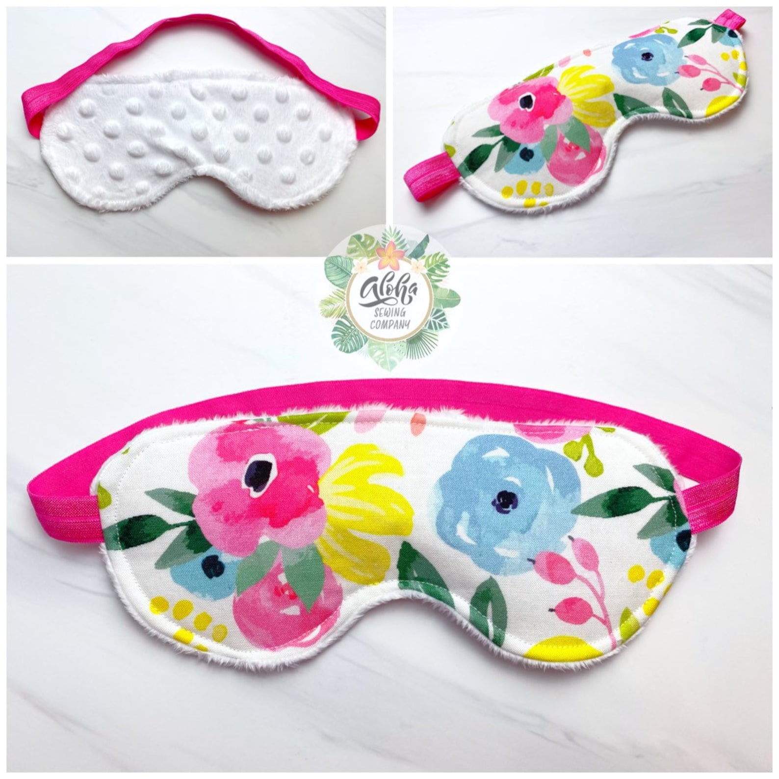 Sleeping Eye Mask Sewing Pattern & VIDEO Tutorial Printable - Etsy Canada
