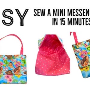 Toddler & Kids Purse Bundle Sewing Pattern and VIDEO Tutorial ...