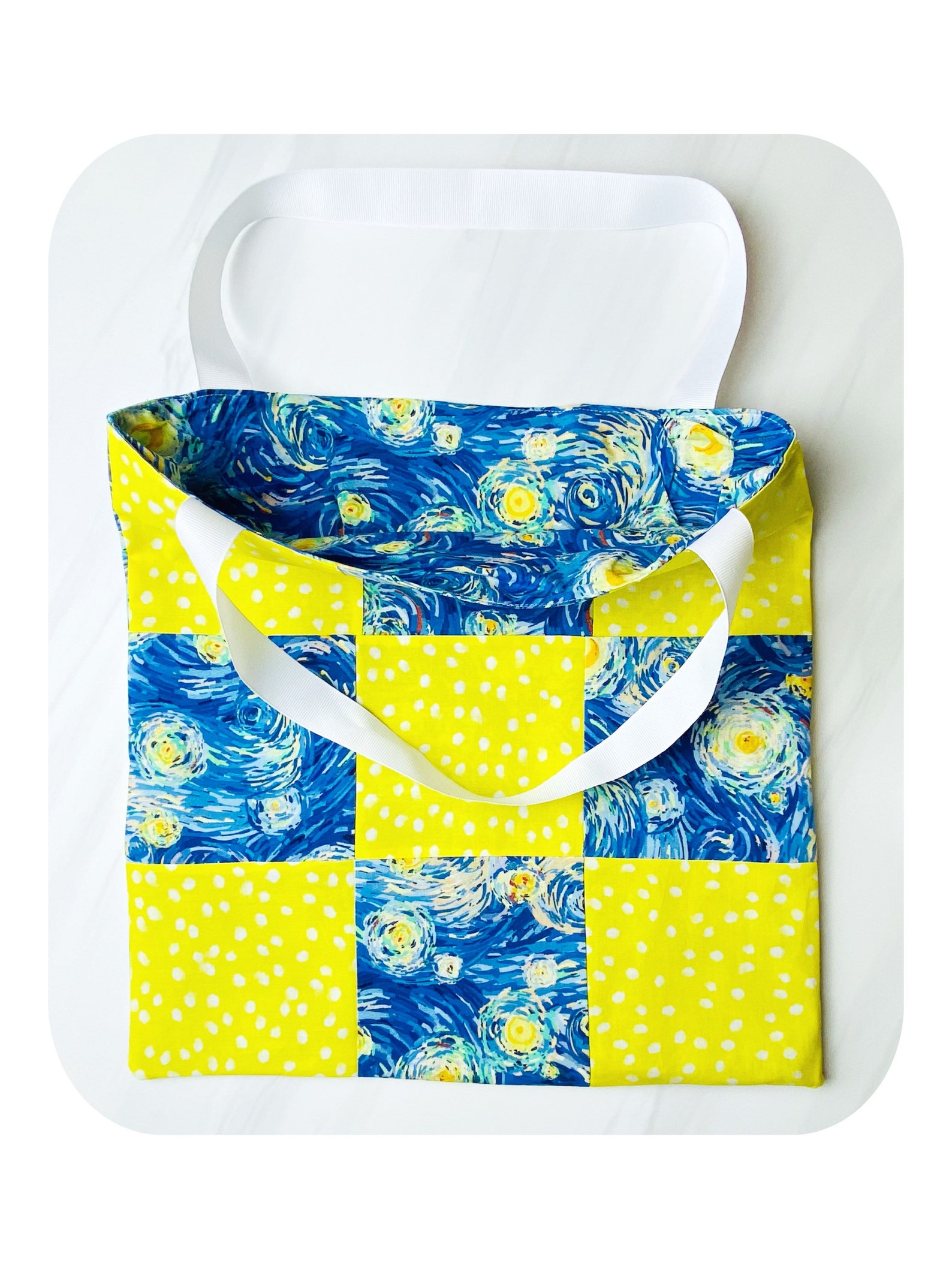 EASY Beginners Reversible Quilted Tote Bag Sewing Tutorial | DIY ...