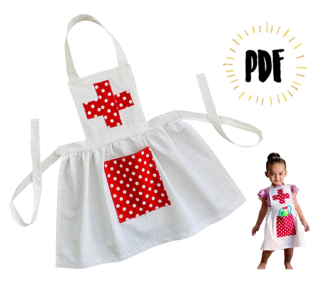 Learn to Sew a Nurse Apron Costume | Sewing Project | How to | DIY ...