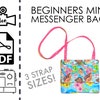Toddler & Kids Purse Bundle Sewing Pattern and VIDEO Tutorial Printable ...