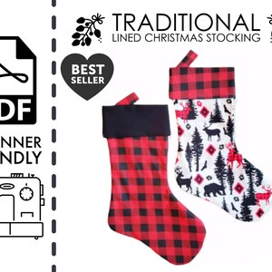 Ultimate Christmas Stocking Sewing Pattern BUNDLE With Tutorials | PDF ...